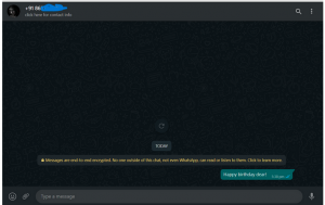 Automatic Birthday Wisher Using Python